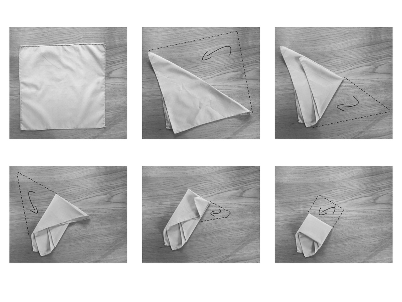 Die Doppelspitzen Faltung - Business Faltungen Teil 1