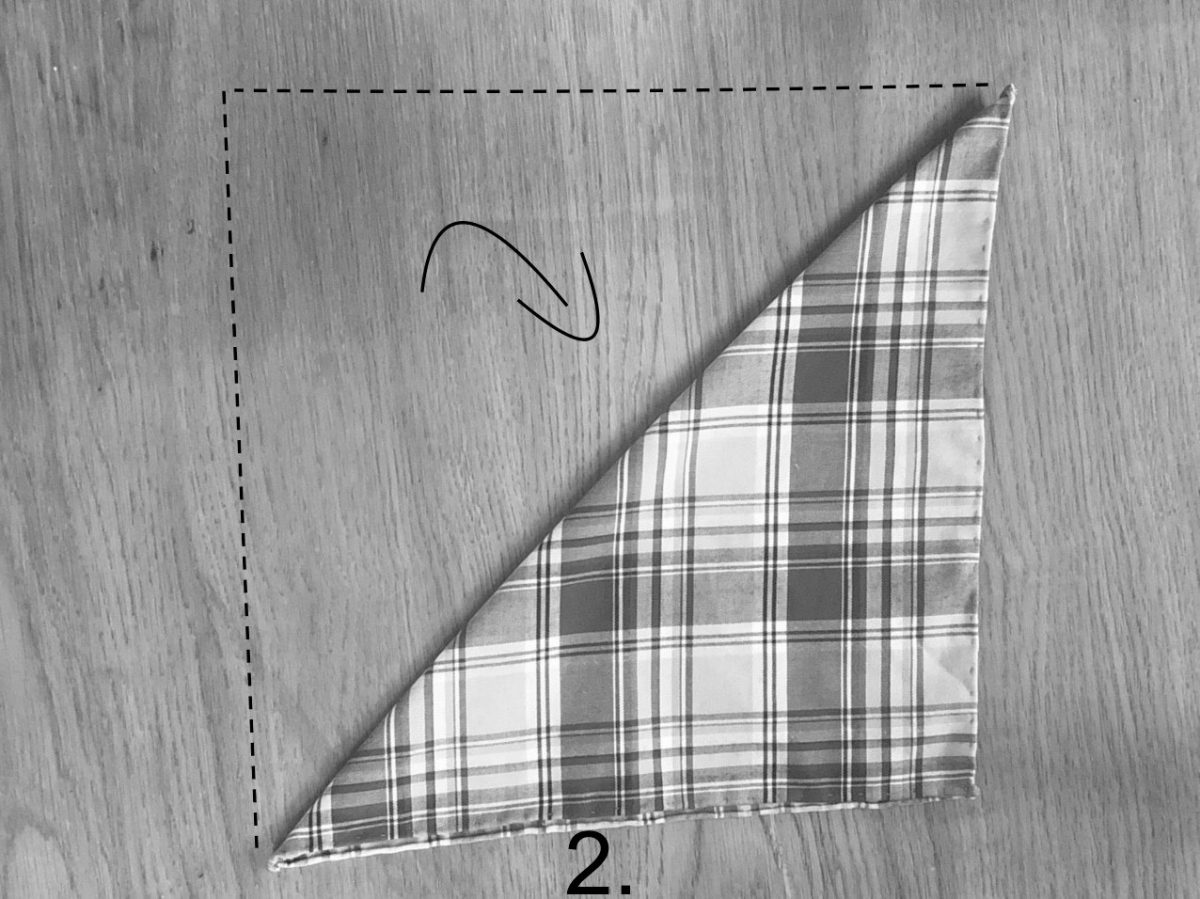 Einstecktuch Falten für Anfänger